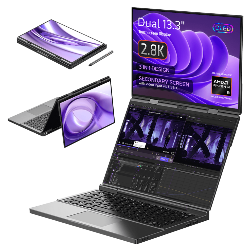 5 Game-Changing Features of the GPD Duo dual screen laptop you need ...